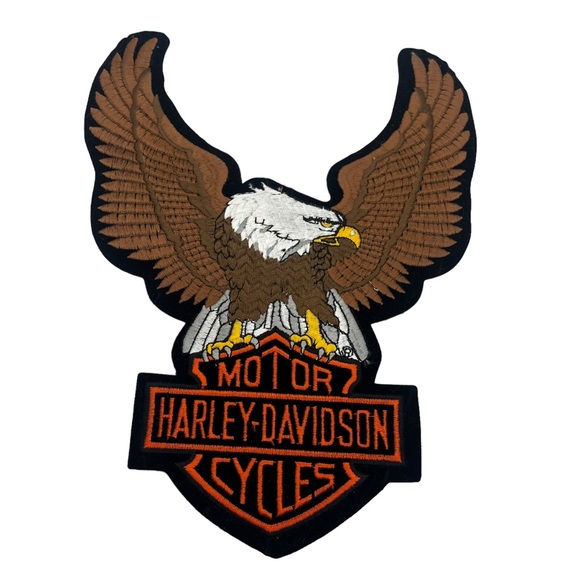 Harley-Davidson | Accessories | Harley Davidson Bald Eagle Patch Large | Poshmark